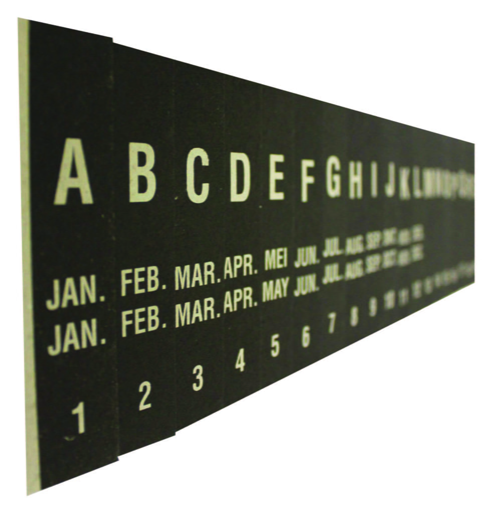 File Sorter A-Z Jan-Dec 1-31 120X1020 - The Lever Arch Lab