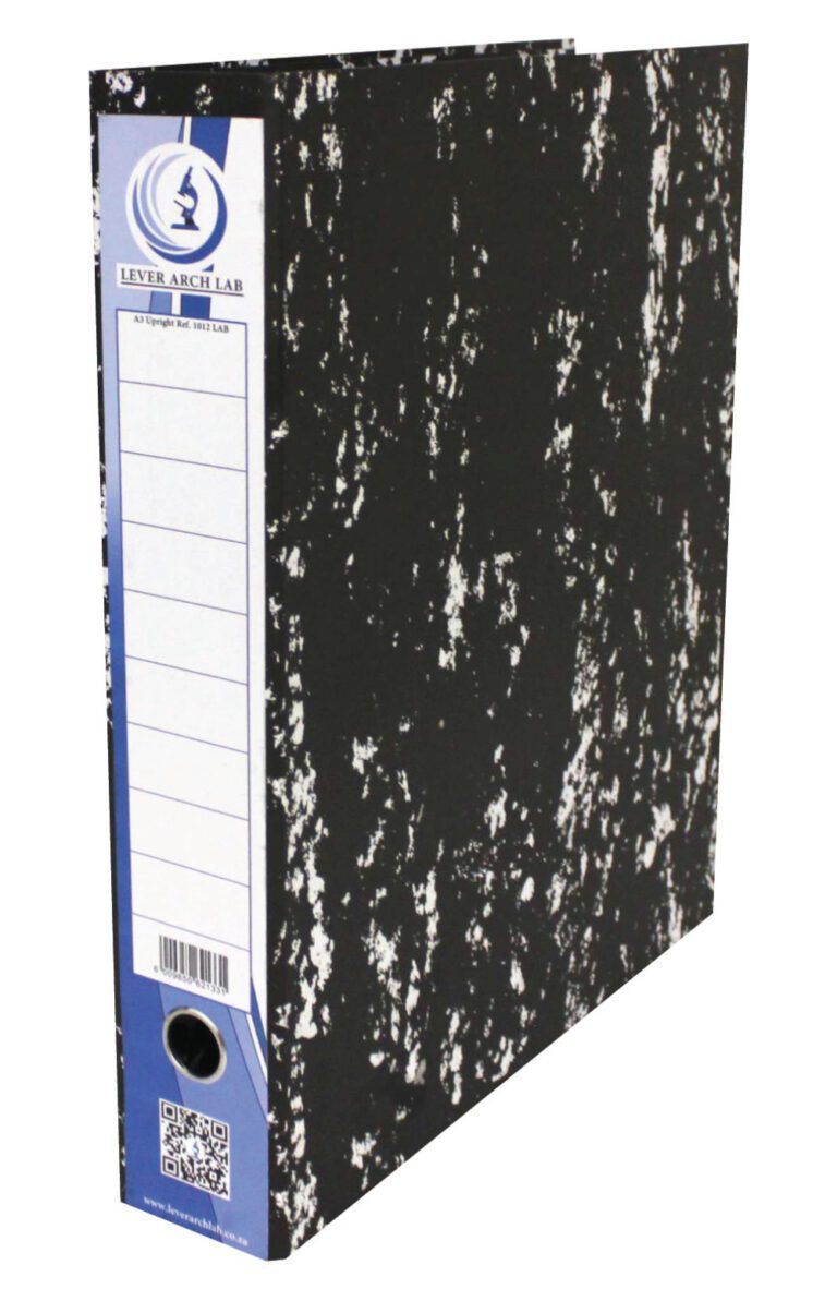A3 Upright Lever Arch File Fully Covered Mottle-4 pack - The Lever Arch Lab