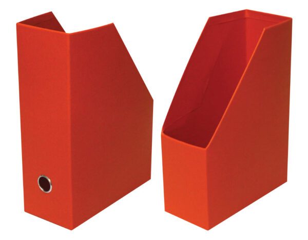 PVC Magazine Box - Black PVC MAGAZINE - The Lever Arch Lab